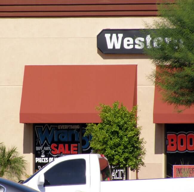 Commercial Canvas Awnings