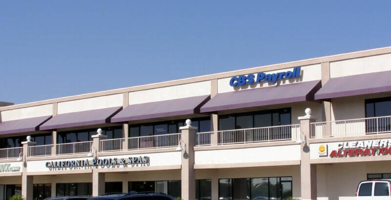 Commercial Canvas Awnings